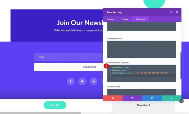 How to Create a Swipe Menu Bar for Your Website with Divi