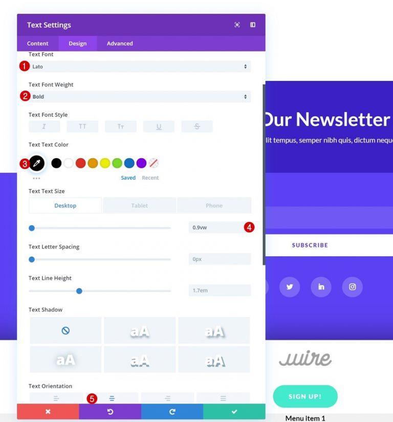 How to Create a Swipe Menu Bar for Your Website with Divi