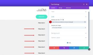 How to Create a Swipe Menu Bar for Your Website with Divi