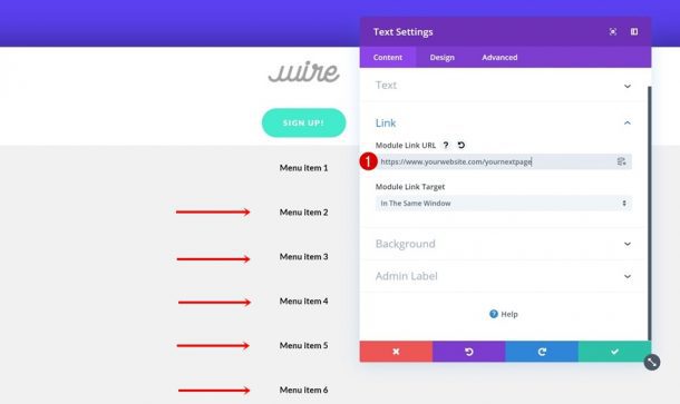 How to Create a Swipe Menu Bar for Your Website with Divi