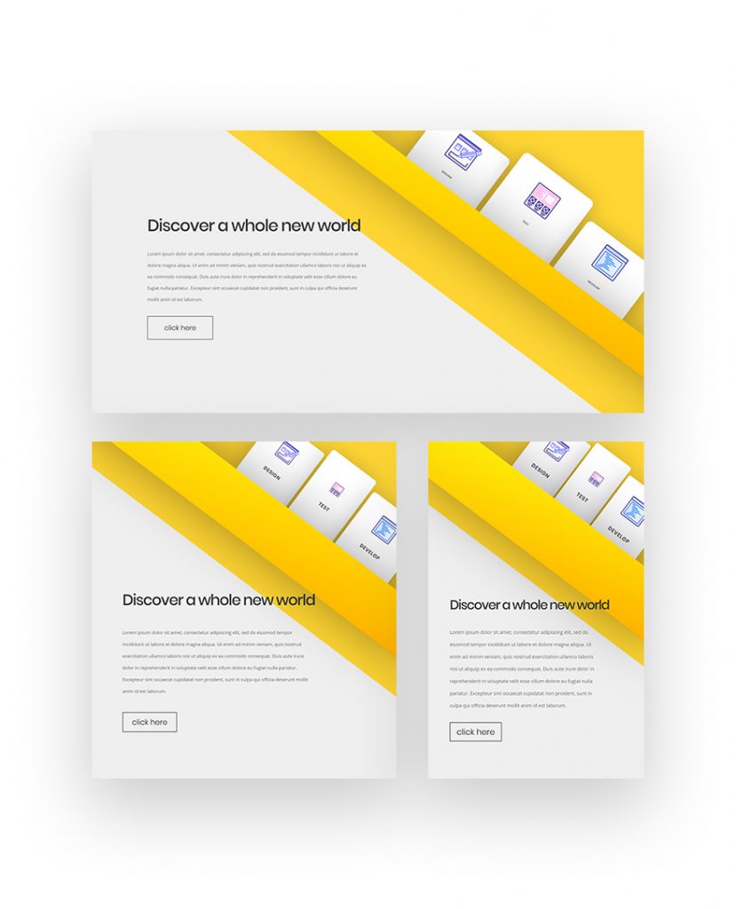 Creating a Diagonal Design Structure with Divi’s Transform Options ...