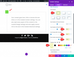 How to Create Floating Corner Designs for Content in Divi