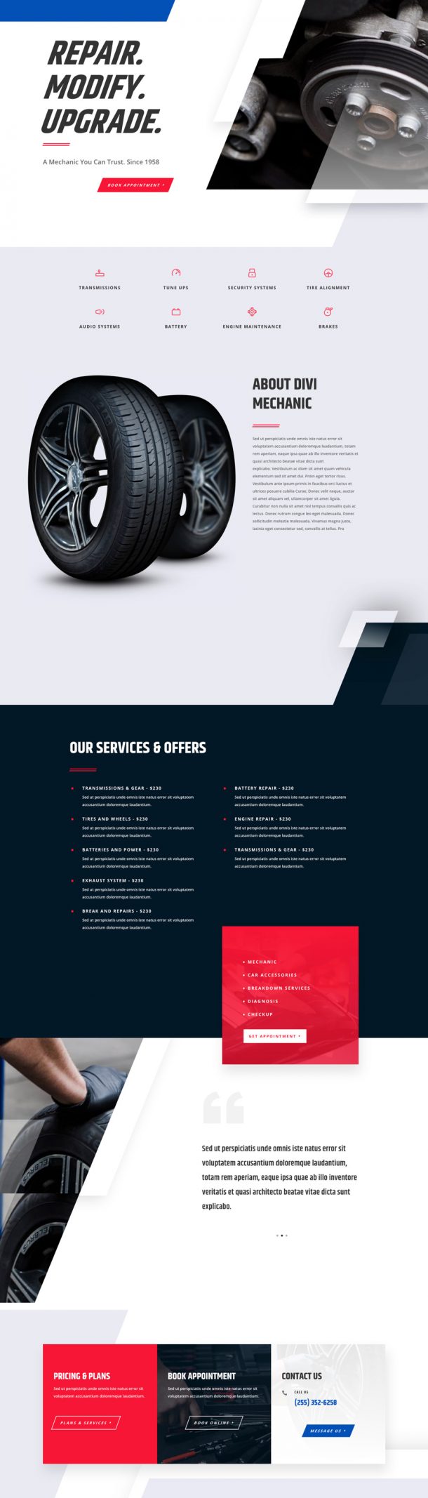 Get a FREE Mechanic Layout Pack