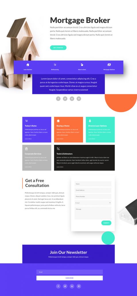 Get a FREE Mortgage Broker Layout Pack