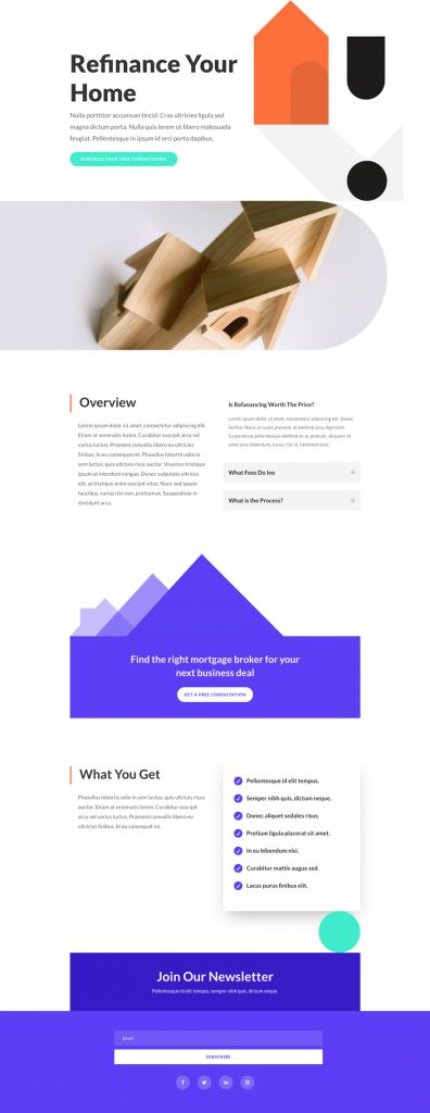 Get a FREE Mortgage Broker Layout Pack