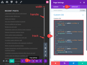 How to Design a Scrollable Recent Posts Widget Area in Divi