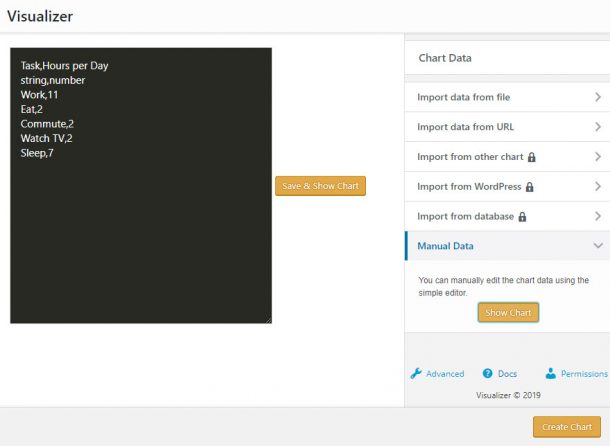 Visualizer Tables and Charts Plugin: An Overview and Review
