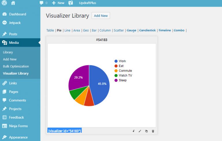 Visualizer Tables and Charts Plugin: An Overview and Review