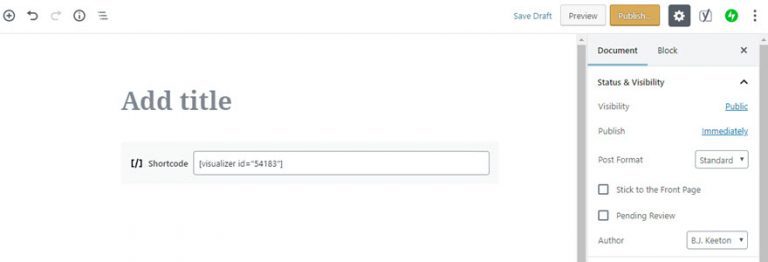 Visualizer Tables and Charts Plugin: An Overview and Review