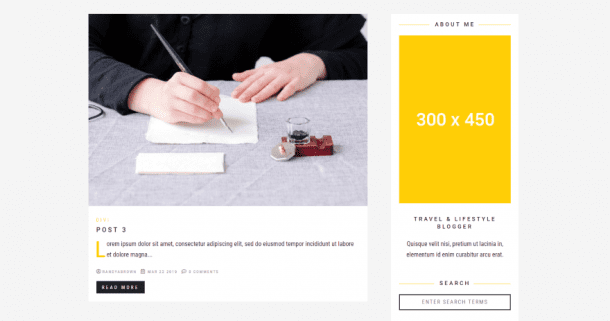 The Journal Blog Kit for Divi Overview and Review
