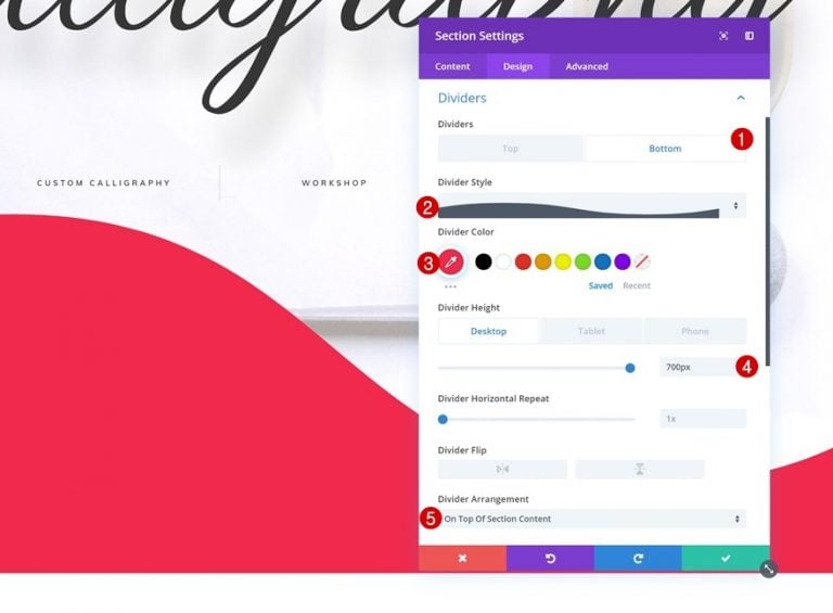 How to Rotate Section Dividers to Create Stunning Side Borders with ...