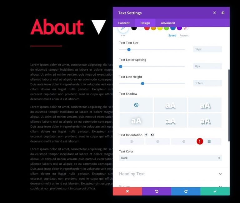 How To Create Hover Sections With Divis New Sizing And Overflow Settings