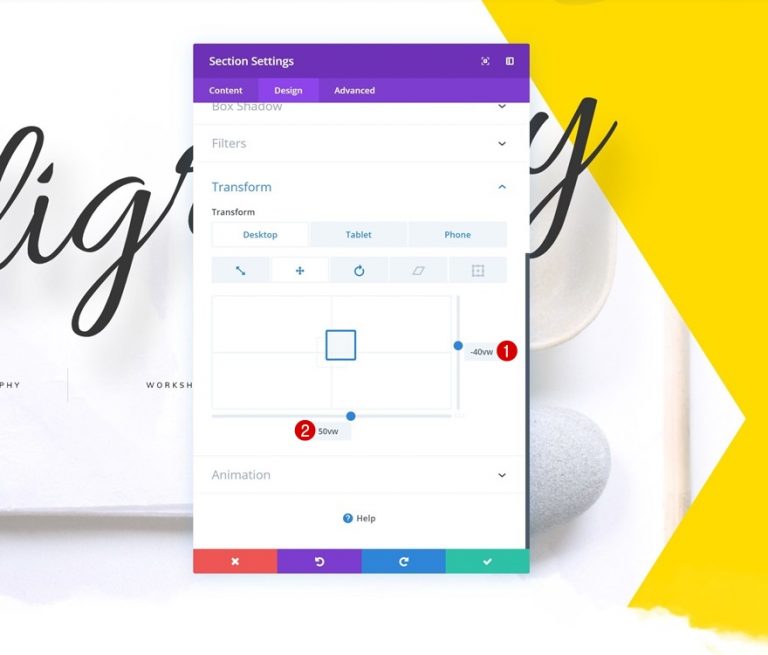 How to Rotate Section Dividers to Create Stunning Side Borders with ...