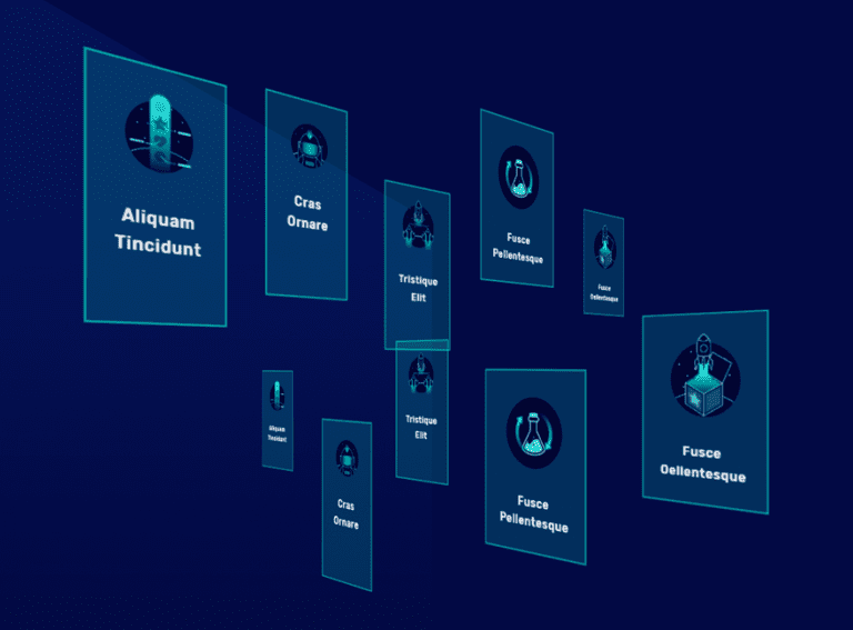 How to Create Floating Modules that Collide in 3D Space in Divi