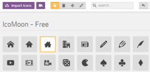 Using Icomoon Icons and Vectors with WordPress