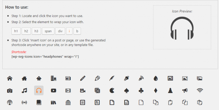 Using Icomoon Icons and Vectors with WordPress