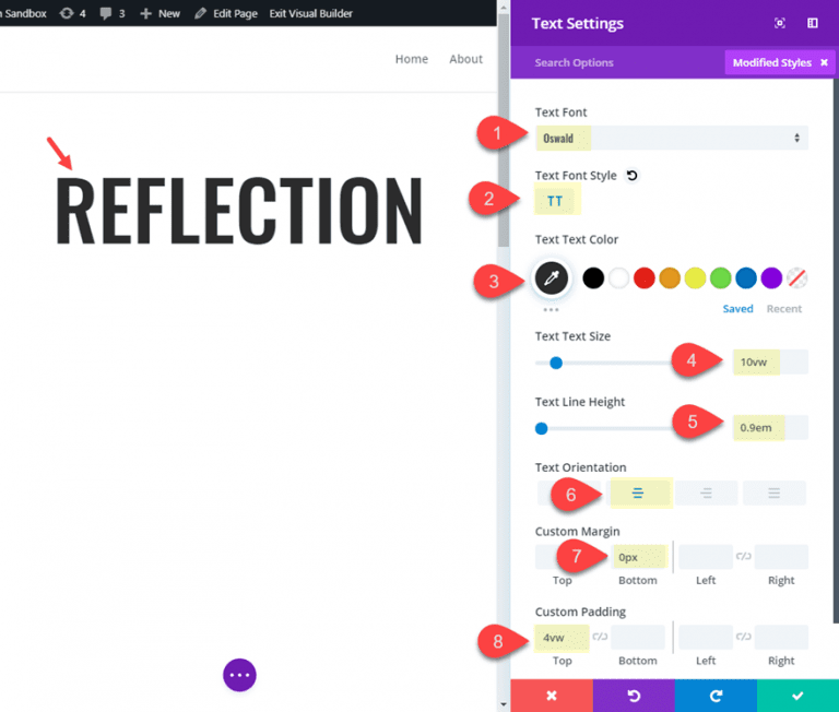 How to Design Reflections for Images and Text in Divi
