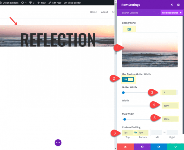 How to Design Reflections for Images and Text in Divi
