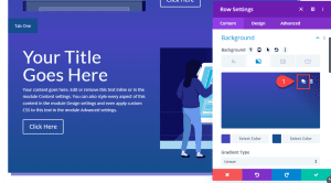 How to Convert Divi Rows into Horizontal and Vertical Hover Tabs