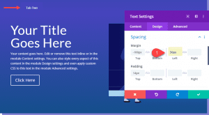 How to Convert Divi Rows into Horizontal and Vertical Hover Tabs