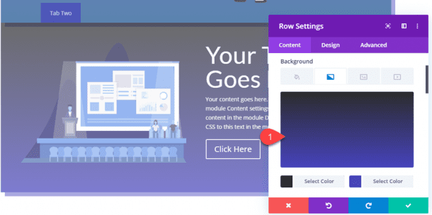 How To Convert Divi Rows Into Horizontal And Vertical Hover Tabs