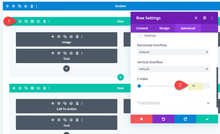 How To Convert Divi Rows Into Horizontal And Vertical Hover Tabs