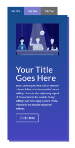 How to Convert Divi Rows into Horizontal and Vertical Hover Tabs