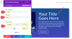 How to Convert Divi Rows into Horizontal and Vertical Hover Tabs