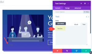 How to Convert Divi Rows into Horizontal and Vertical Hover Tabs