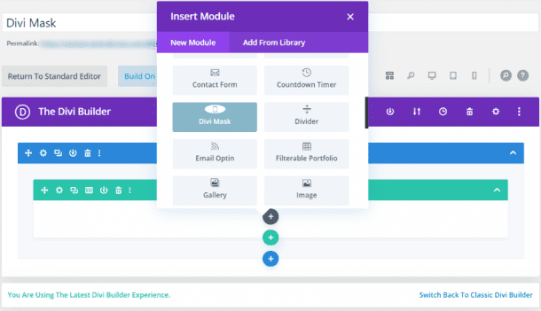Divi Plugin Highlight: Divi Mask