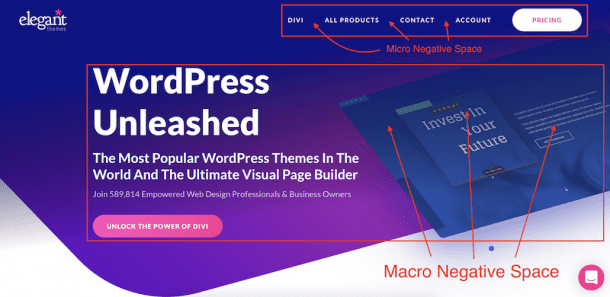 How to Use Negative Space to Create Stunning Websites