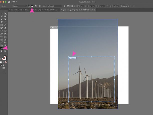 How to Crop an Image in Adobe Illustrator CC