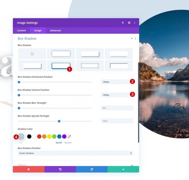 Adding Transformed Shadows to Your Copy with Divi