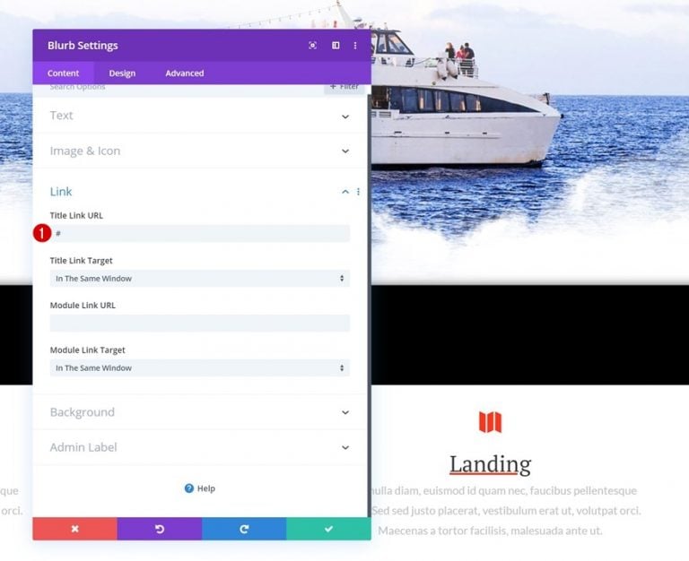 How to Create a Blurb Menu on Hover/Click for Your Page with Divi