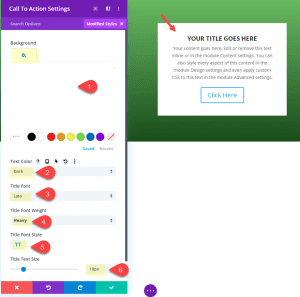 How to Use Section Divider Height Hover Effects to Reveal Content in Divi