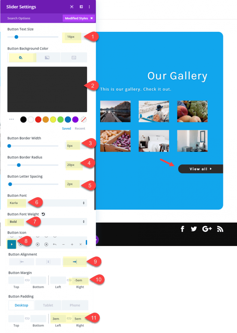 How to Create a Custom Photo Gallery Slider in Divi