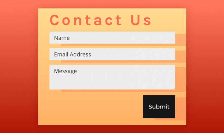 How To Use Vw And Vh Length Units To Design A Responsive Contact Form In Divi