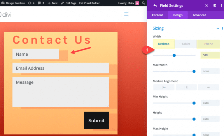 How to Use vw and vh Length Units to Design a Responsive Contact Form ...