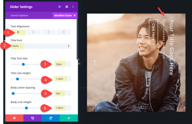 How to Add Vertical Slider Elements to Divi's Slider Module for a ...