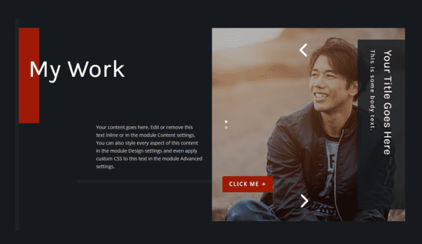How To Add Vertical Slider Elements To Divis Slider Module For A Unique Header Design
