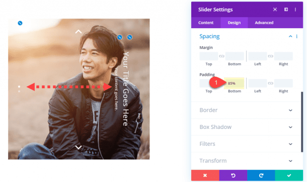 How To Add Vertical Slider Elements To Divis Slider Module For A Unique Header Design