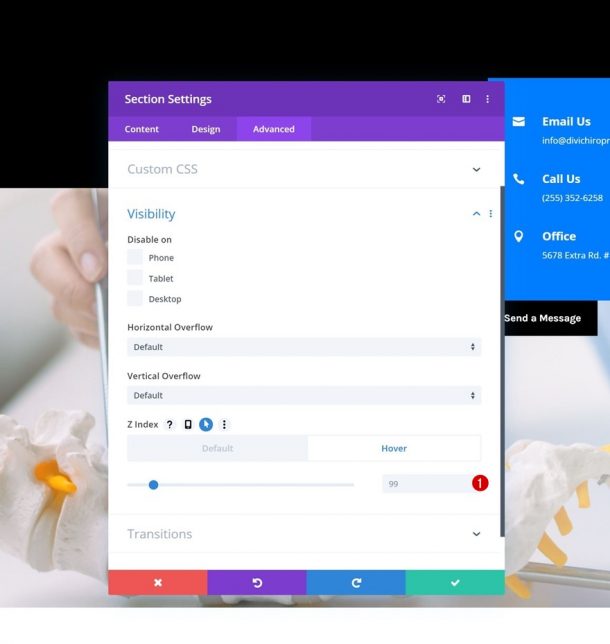 How to Create a Fixed Contact Form Corner Popup with Divi's Sizing Options