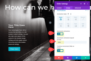 How to Use Multiple Sliders to Showcase Services with Automatic Animation