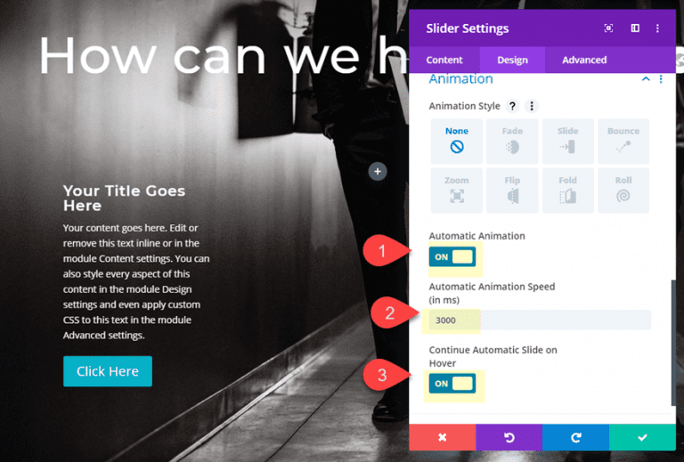 How to Use Multiple Sliders to Showcase Services with Automatic Animation