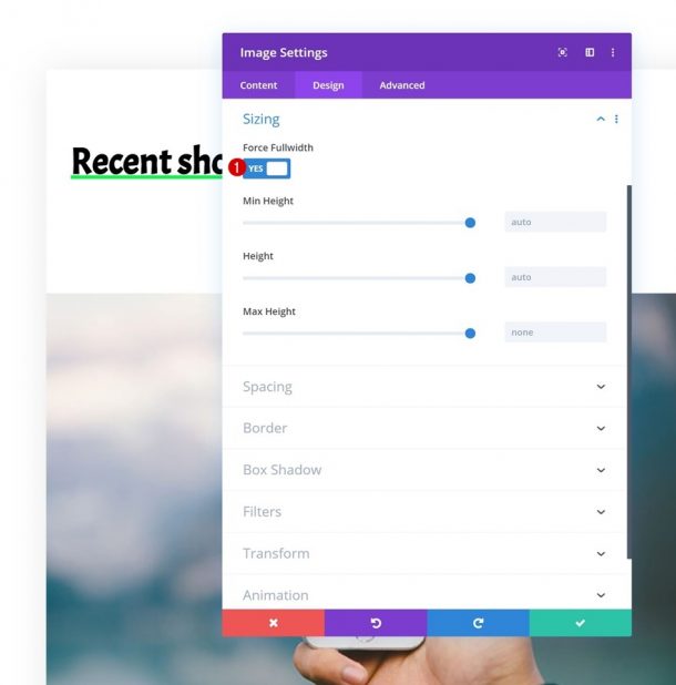 How To Reveal Images Using Horizontal Hover Grids And Hidden Overflow With Divi