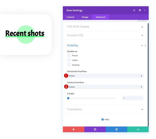 How To Reveal Images Using Horizontal Hover Grids And Hidden Overflow With Divi