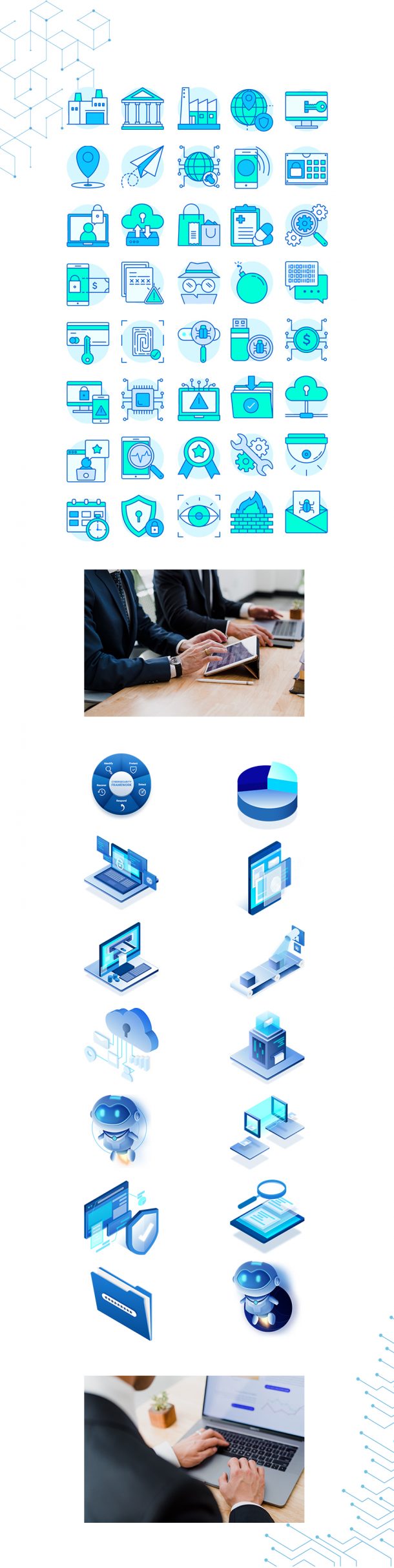 Get a FREE Cyber Security Layout Pack for Divi