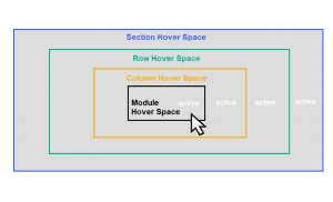 How to Trigger Hover Effects for a Module, Column, and Row Simultaneously