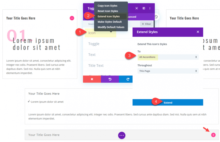 How to Use Divi's Text and List Style Options for Unique Toggle and ...