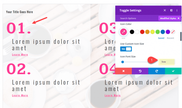 How to Use Divi's Text and List Style Options for Unique Toggle and ...